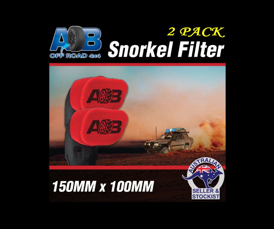 2 X Snorkel Sock Pre Filter Cleaner Compatible with Safari – BBK OFF Road
