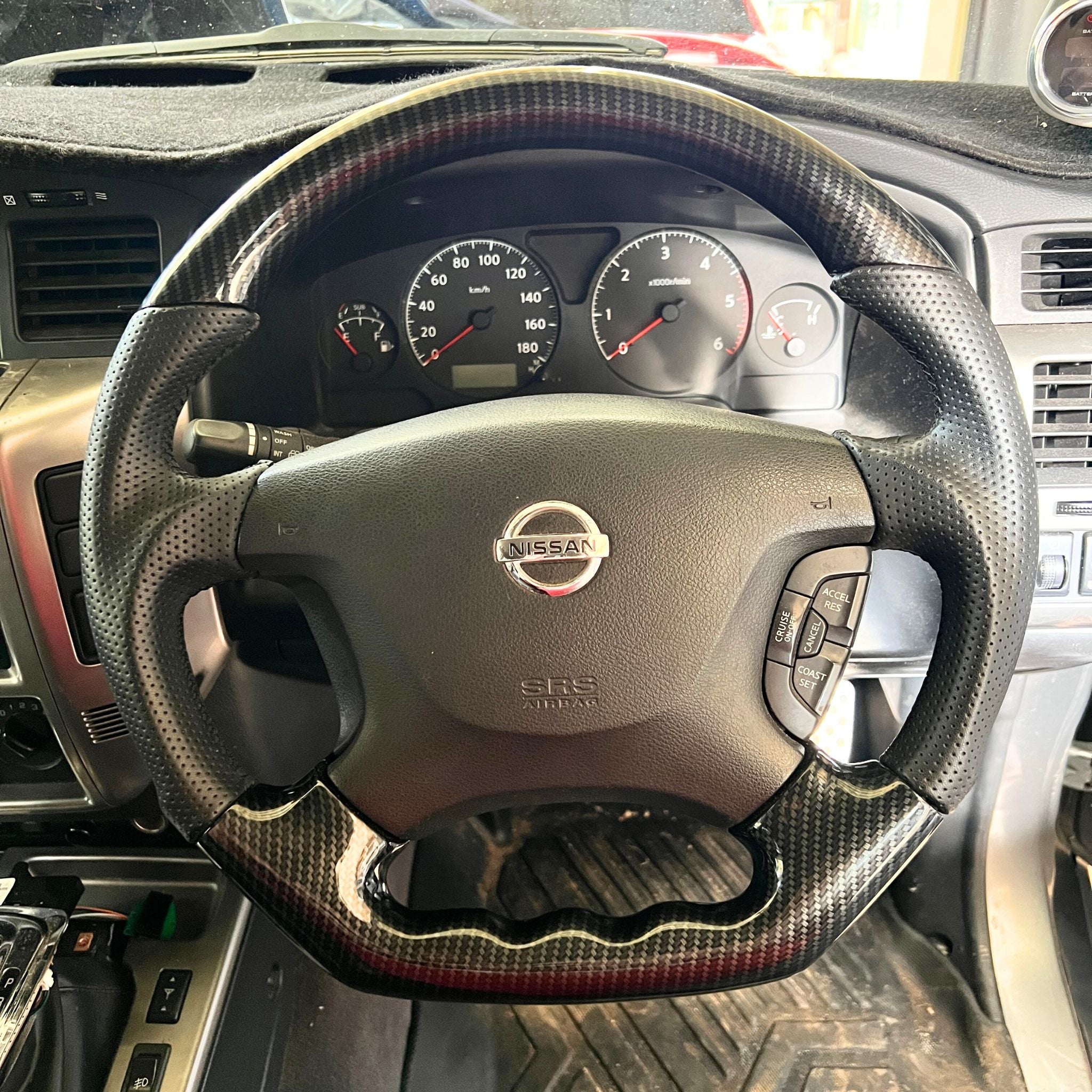 Nissan Patrol GU Carbon Steering Wheel – BBK OFF Road